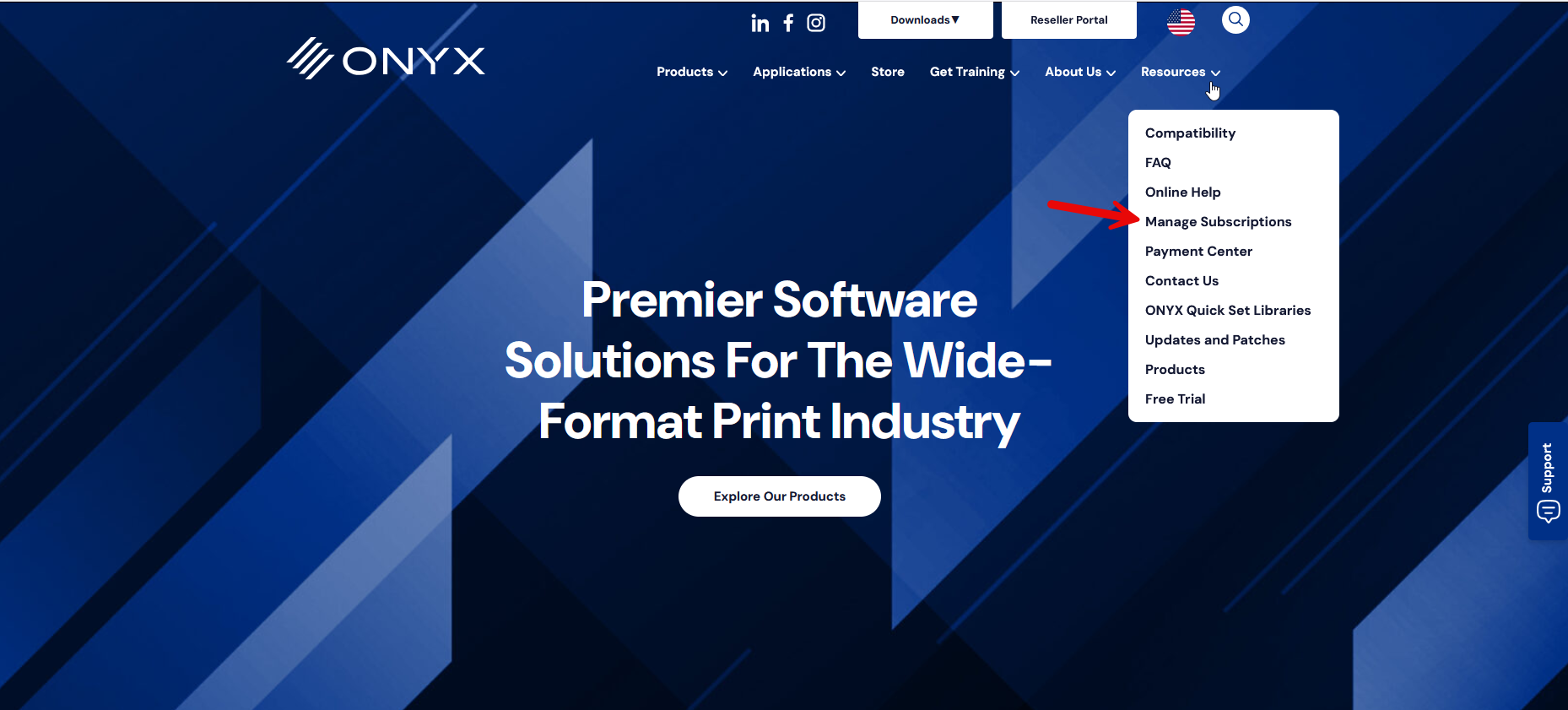Where do I find my license key number – Onyx SupportCenter