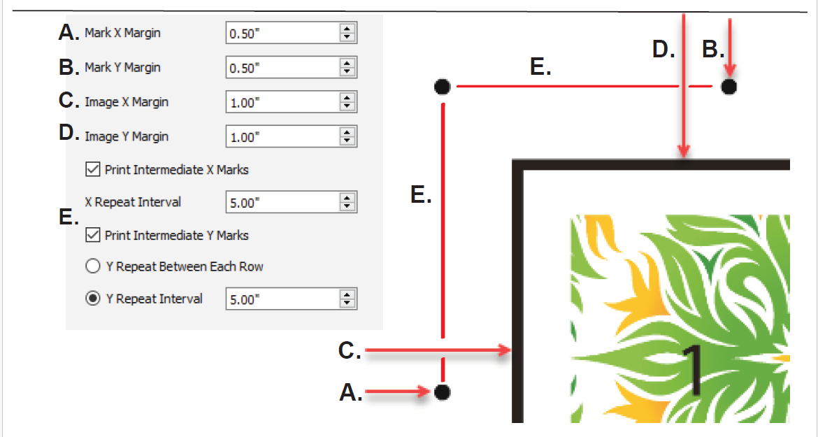 Cutter X/Y Margins and Marks – Onyx SupportCenter